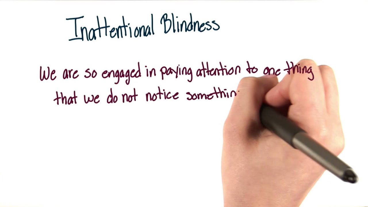 Inattentional Blindness Butler benefits Inattentional Blindness Butler benefits